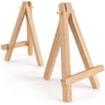 Arteza Small Mini Wood Art Display Easel, 5" - 40 Pack - Walmart.com