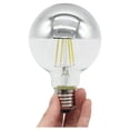 Half Light Bulb 4 Watt G80/G25 4W(40W Equivalent) E27 Base LED Filament ...