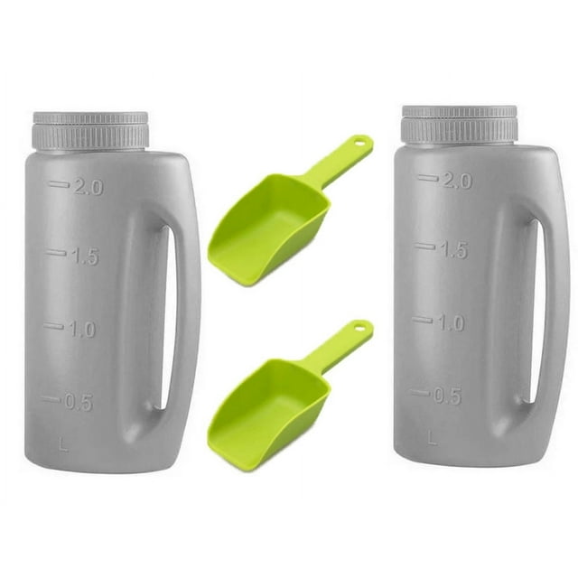 Ice Melt Salt Spreader Handheld Shaker for Lawn Seed, Salt, Ice Melt ...