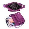 Forjoe Women Shoulder Handbag Roomy Multiple Pockets Bag Ladies