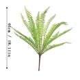 Boston Fern Artificial Outdoor 18.1 Inch Long Stems, Large Shrubs ...