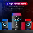 USB Powered Wired & Bluetooth 2-in-1 Computer Speakers Home Theater ...
