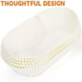 100 Pcs Loaf Pan Liners - Premium Non-Stick Parchment Paper Baking ...