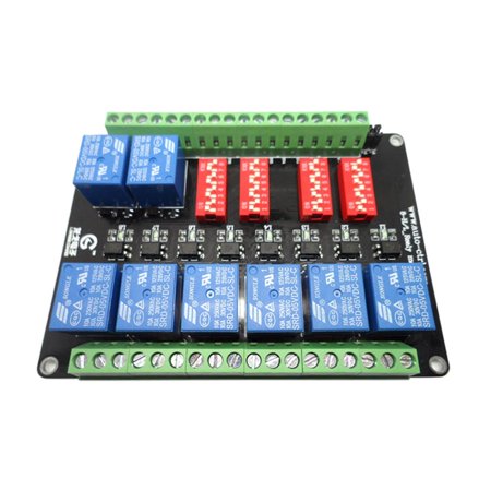 8 Channel Relay Module Board DC5V/12V Interoperability 5V | Walmart Canada