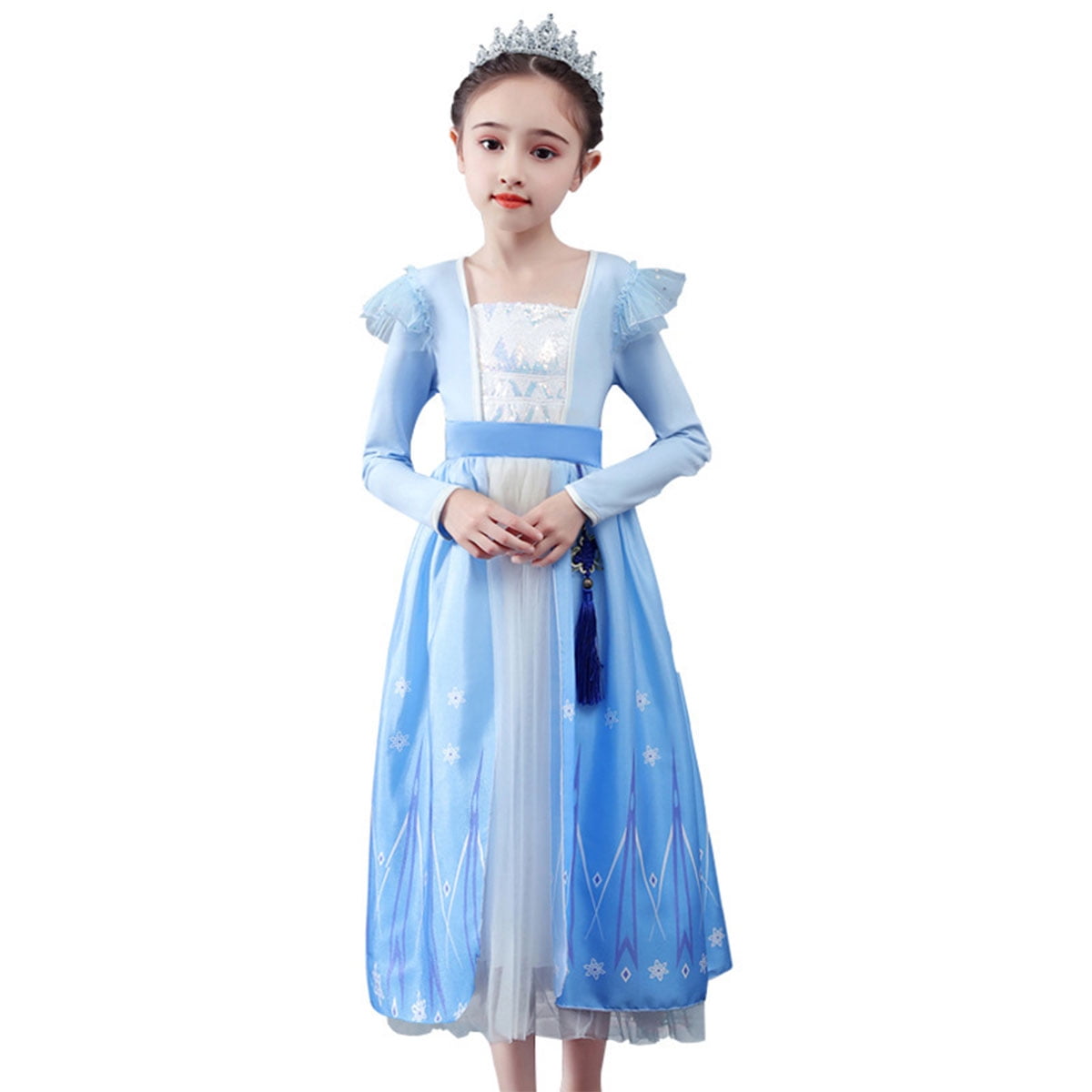 Click here for Hawee Frozen Elsa Dress Girls Princess Costume Bir... prices