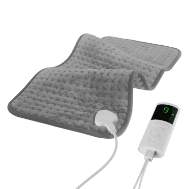 Heating Pad for Back Pain Relief | Contoured Back Wrap with Adjustable ...