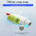 Gigabit PoE Networks Arrester, RJ45 Gigabit Networking Surge Protector ...