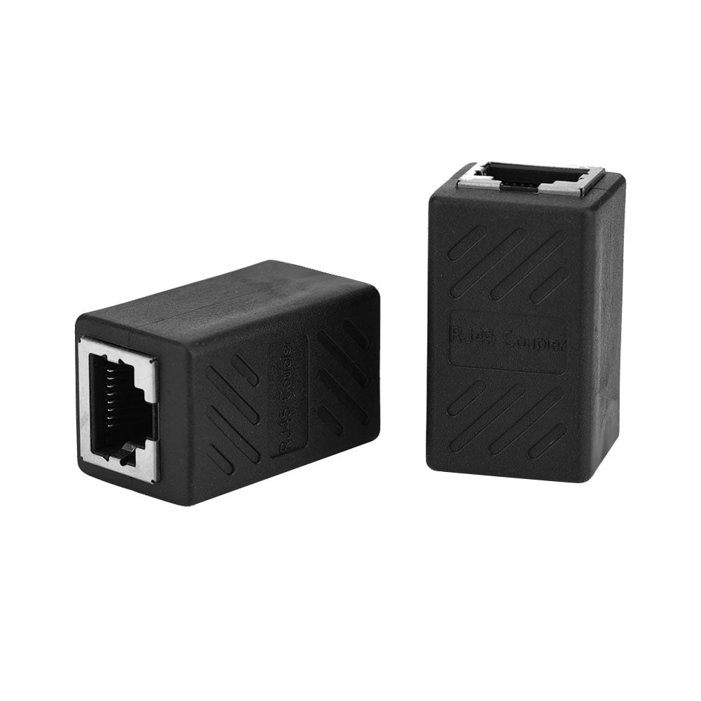 uds RJ45 hembra a hembra adaptador de red LAN acoplador conector ...