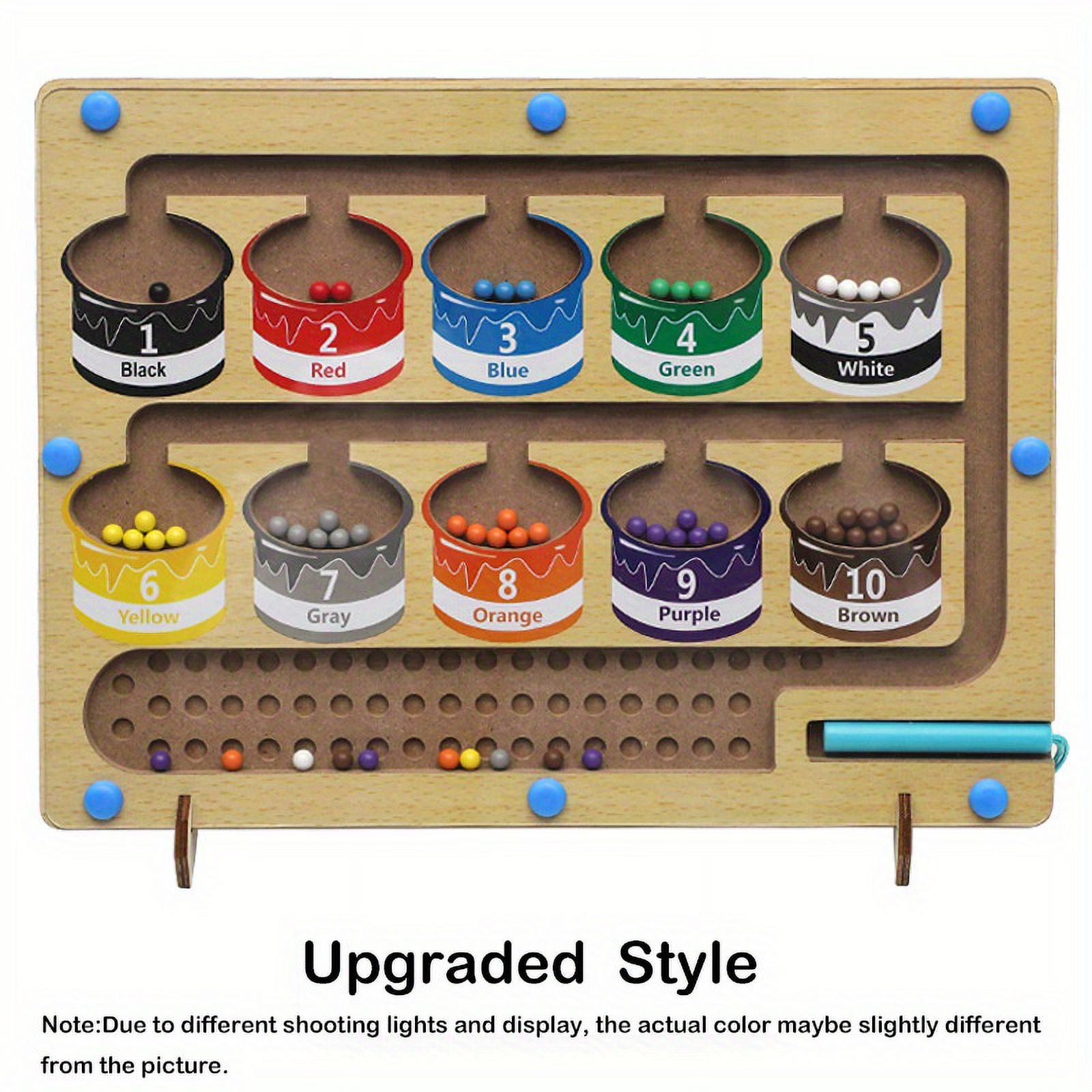 Click here for Grm Magnetic Color Classification Maze  Wooden Num... prices