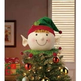 Holiday Time Elf Tree Topper. - Walmart.com
