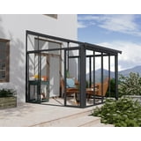 Palram - Canopia SanRemo 10'x10' Heavy Duty, Waterproof Patio Enclosure ...