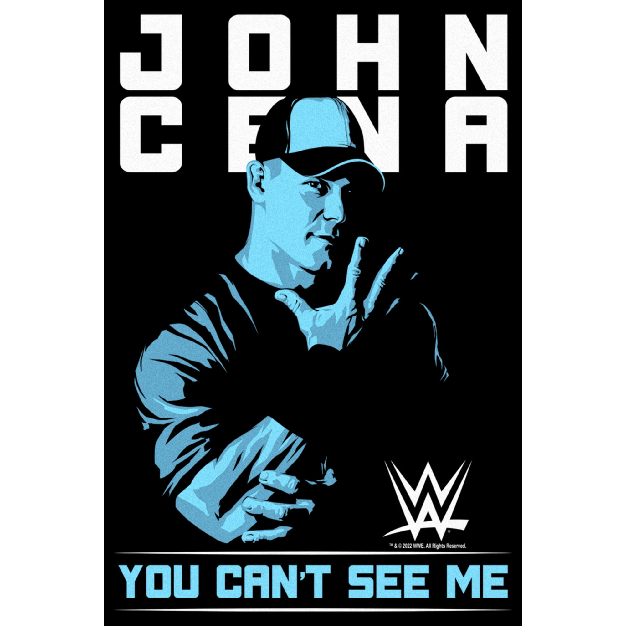 John Cena U Cant See Me Logo 2022