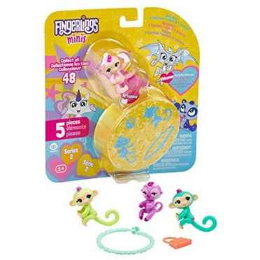 Fingerlings - Glitter Dragon - Kaylin (Purple with Pink) - Interactive ...