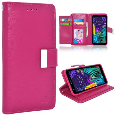 For LG Stylo 4, Stylo 4 Plus Q710, Q Stylus Case, Glitter Bling Leather ...