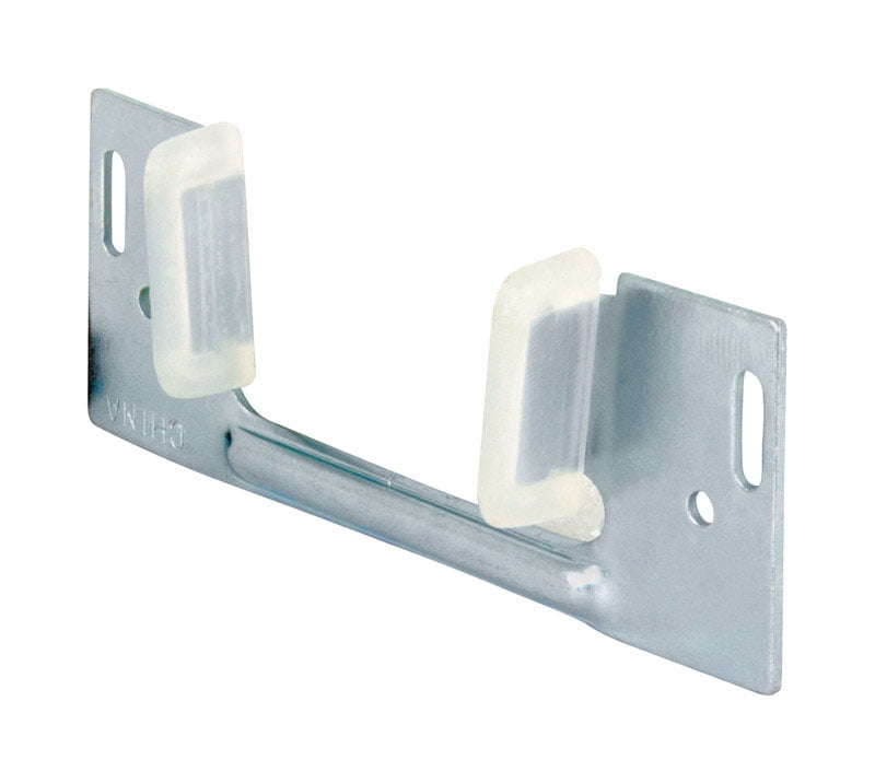 Sliding Pocket Door Bottom Guide, 1-5/8 in. x 1-1/4 in., Steel w ...