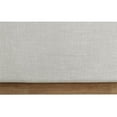 Bowery Hill Contemporary Cream Linen Textured Fabric Twin Bed - Walmart.com