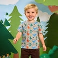 CAIVO Little Boys T-Shirts Cute Dinosaur Print Short Sleeve Knit ...