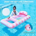 Set of Striped Pool Floats Adult-Extra Large Bachelorette Pool ...