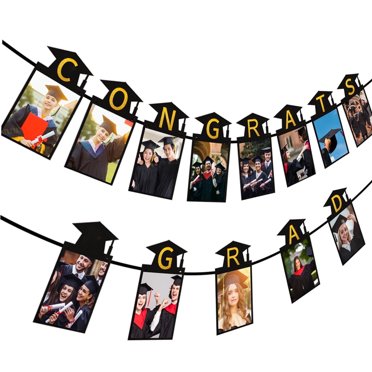 Graduation Photo Picture Banner, K-12 Graduation Photo Banner ...