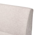 Baxton Studio Bryna 2 Piece Fabric Upholstered Dining Nook Bench Set ...