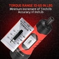 Torque Screwdriver Wrench Set (10-65 In.lb ±1) with 29 S2 Alloy Bits ...