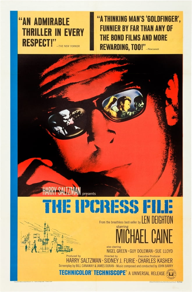 The Ipcress File Michael Caine 1965 Movie Poster Masterprint (11 x 17 ...