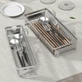304 Stainless Steel Utensil Drying Rack/Chopsticks/Spoon/Fork/Knife ...