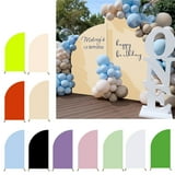 BQBQERT Elegant Spandex Wedding Arch Cover Stretch Fabric Backdrop for ...