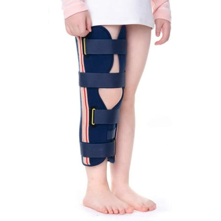 Pediatric Leg Immobilizer, Knee Fixed Splint Leg Fracture Splint Tri ...