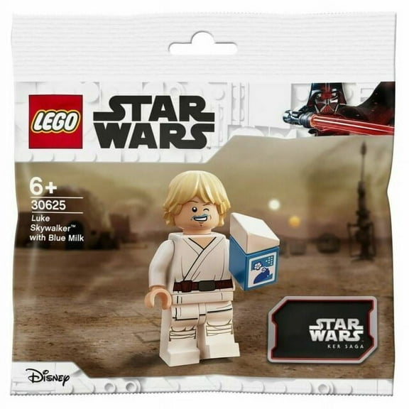 LEGO Star Wars Character 30625 Luke Skywalker with Blue Milk Polybag ...