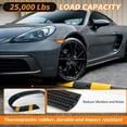 3.3 Ft Rubber Speed Bump 2 Pack, Heavy Duty Speed Bumps for Road 25000 ...
