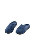Silver StepsTM Footlight Slippers, Built-In LED Lights - Blue, Size ...
