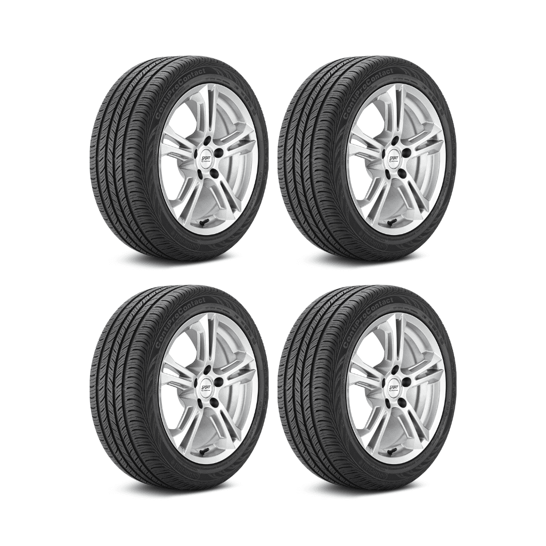 Paquete de 4 llantas 195/55R16 86H modelo ContiproContact marca Continental | Walmart en línea