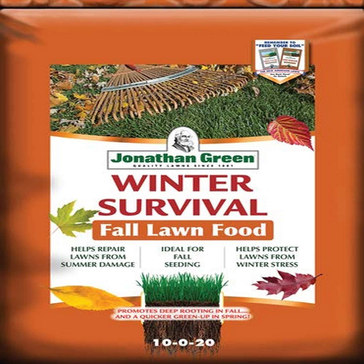 Jonathan Green & Sons Inc 12400 10-0-20 Winter Survival Fall Fertilizer ...