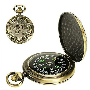 Allen Company Pocket Compass with Lid, Orange - Walmart.com