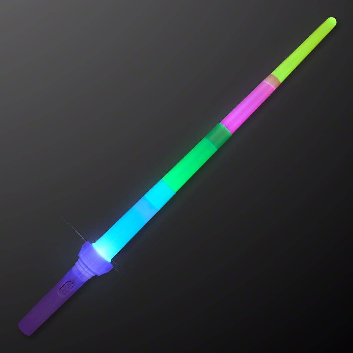 FlashingBlinkyLights Neon Glow LED Expanding Light Sword - Walmart.com