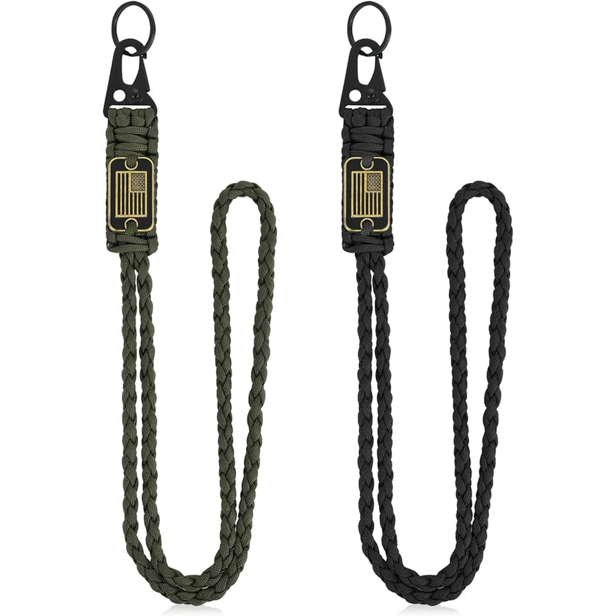 Click here for Ssuperp 2pcs Key Chain Lanyard Leather Neck Lanyar... prices