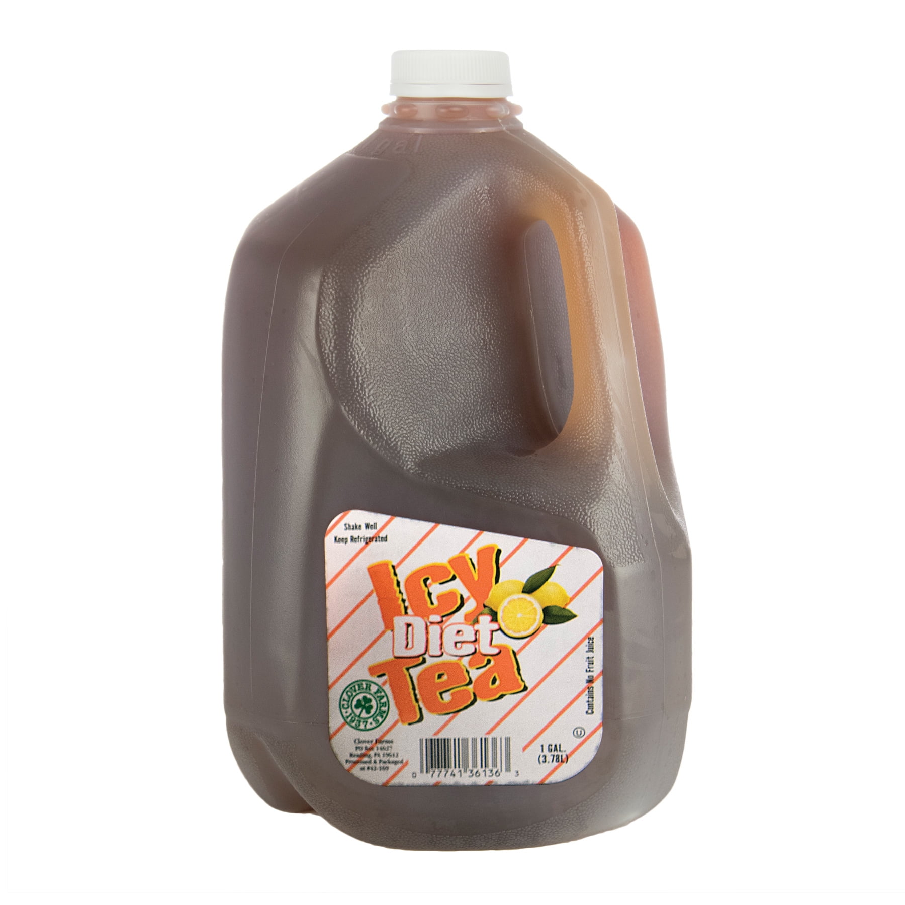 Clover Farms Diet Icy Tea, 1 Gallon - Walmart.com