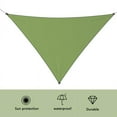 ABLINK 10'X10'X10' Triangle Sun Shade Sail, Permeable Canopy for ...