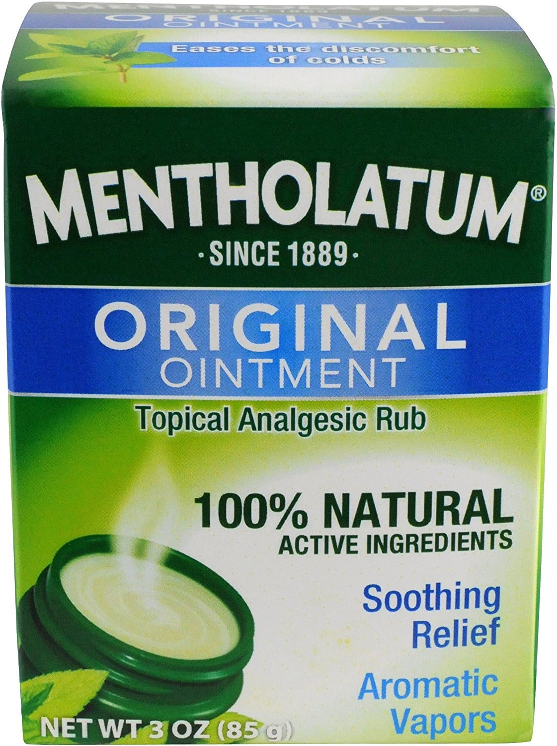 Mentholatum: Ointment Topical Analgesic Rub, 1 Oz - Walmart.com