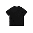 Black Graphic T-Shirt With Strawberry, Gold Stars, Beaded Necklace ...