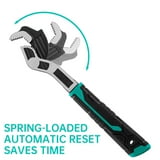 Tomorotec 2-Pack Adjustable Wrenches for Home, Auto, Bike Repairs ...