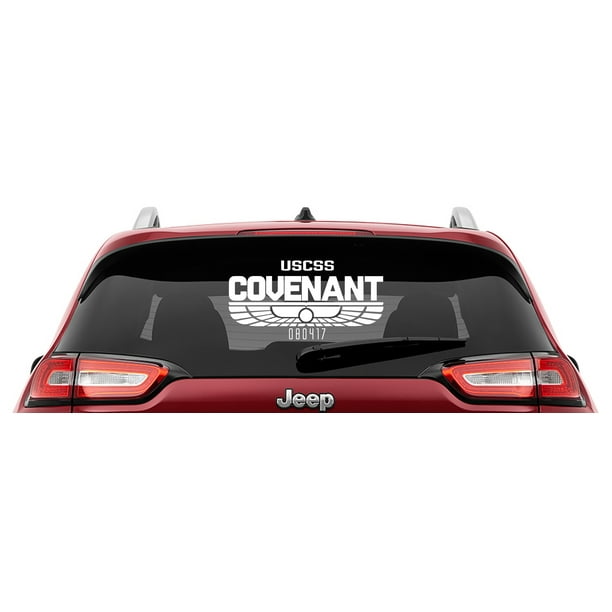 Collectible Decals Aliens USCSS Covenant 080417 Logo Vinyl Decal ...
