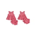 BemeyourBBs Toddler Baby Girl Summer Clothes Baby Girls Gingham 2 Piece ...