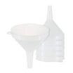 Kitchenaid Set of 4 Plastic Funnels in White - Walmart.com