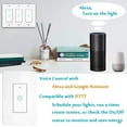 WiFi Enabled 3 Gang Touch Wall Switch - Alexa & Google Assistant ...