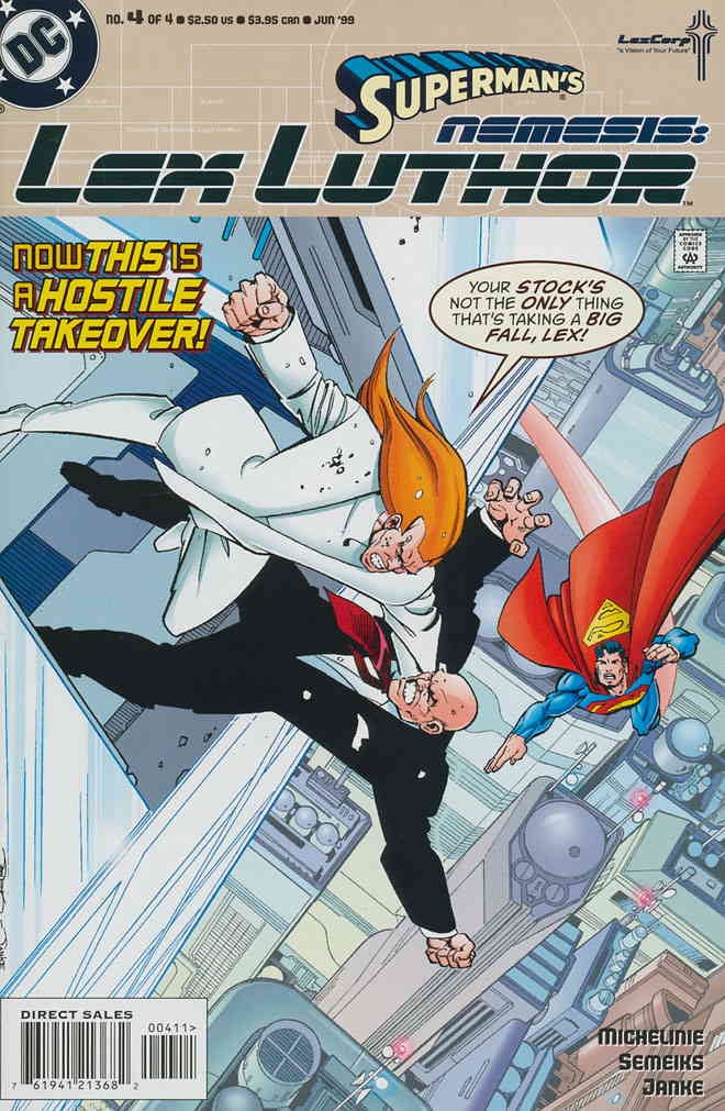 Superman's Nemesis: Lex Luthor #4 VF ; DC Comic Book - Walmart.com