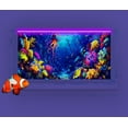 Blacklight Ocean HD 3D Black Light Aquarium Background UV Reactive ...