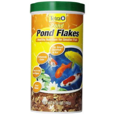 Tetra TetraFin Plus Goldfish Fish Food Flakes, 7.06 oz - Walmart.com
