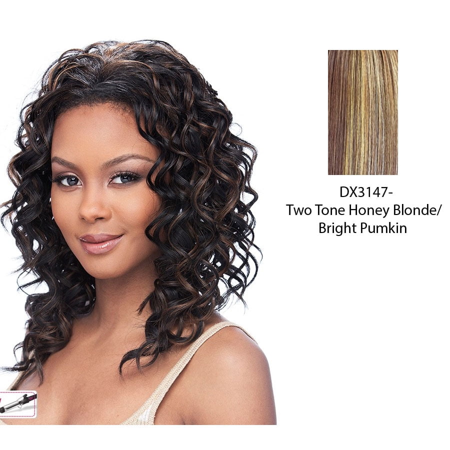 Half And Half Hair Top And Bottom
